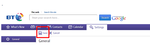 Changing BT Mail time settings | BT Help