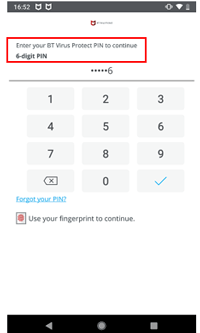 BT Virus Protect app | BT Help