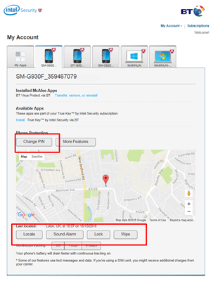 BT Virus Protect app | BT Help